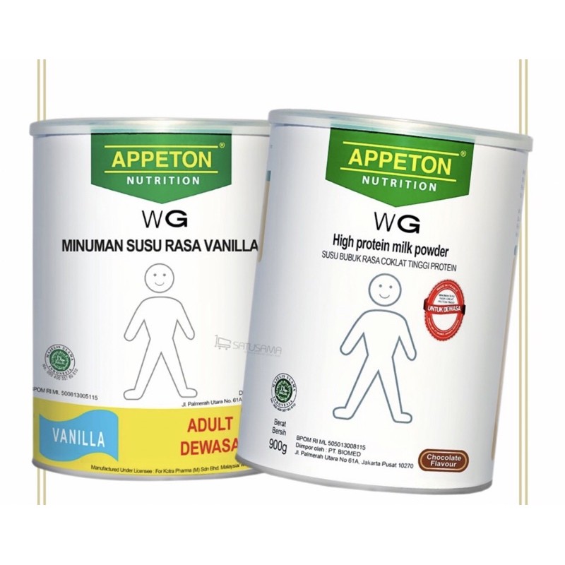 Jual Appeton weight gain 450 gram ( susu menaikkan berat badan dengan ...
