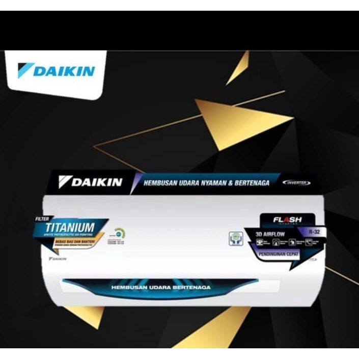 Jual AC DAIKIN 2 PK FLASH INVERTER THAILAND - FTKQ50UVM4 | Shopee Indonesia