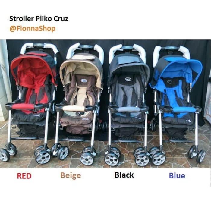Jual Stroller Kereta Dorong Pliko Cruz / Bayi Stroler Anak Bisa Di ...