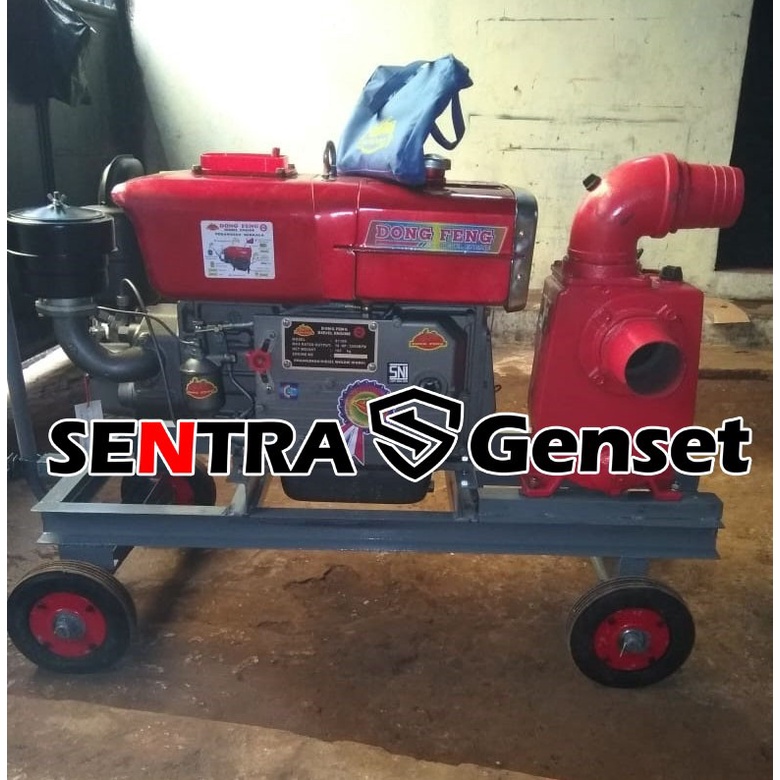 Jual Pompa air diesel 6 inch Dongfeng Stater Electric Komplit | Shopee ...