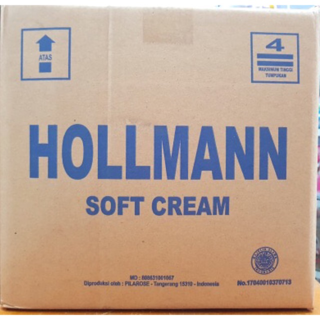 Jual Hollmann Soft Cream Hollman Holman Repack 500 Gram | Shopee Indonesia