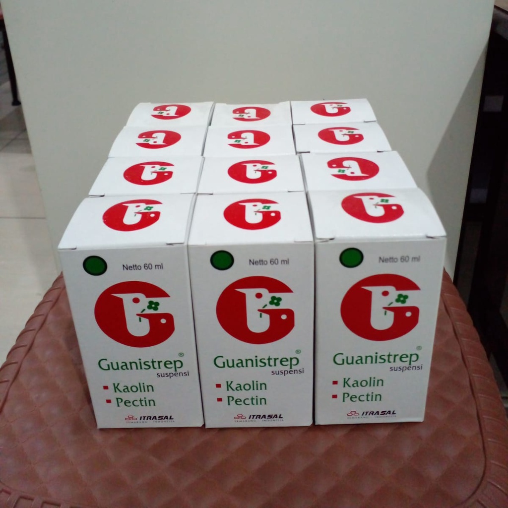 Jual Guanistrep Sirup 60 Ml (1 Lusin = 12 pcs) | Shopee Indonesia