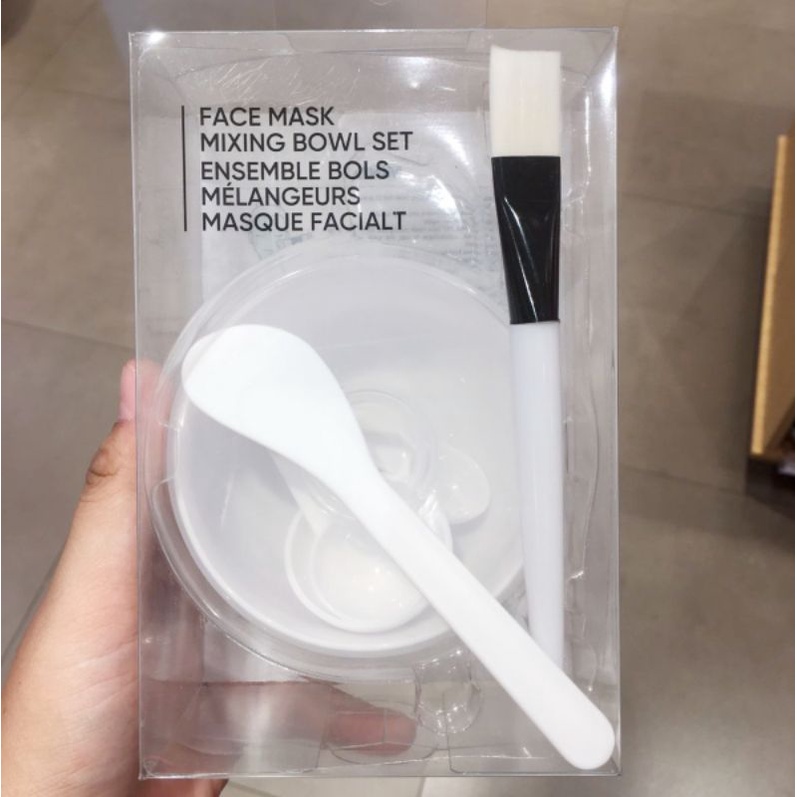 Jual MINISO FACE MASK MIXING BOWL SET / SET MANGKOK MASKER ISI 6 PCS ...