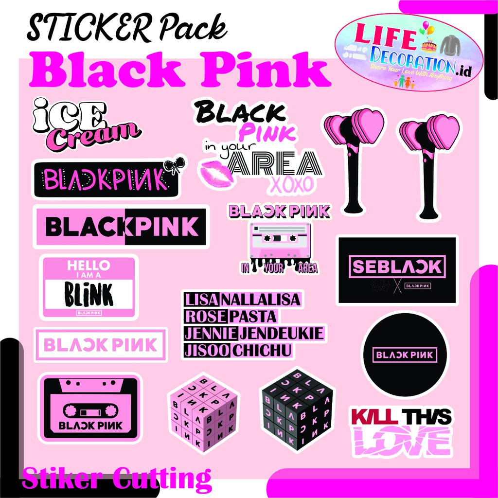 Jual STIKER BLACK PINK / STICKER PACK | Shopee Indonesia