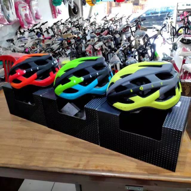 Jual HELM SEPEDA MTB ROADBIKE BOLT BY POLYGON / Helm Sepeda Polygon ...