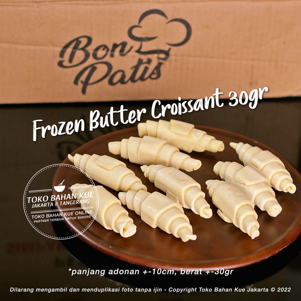 Jual Bonpatis - Croffle Frozen Dough 30gr 10pcs Adonan Beku Butter ...