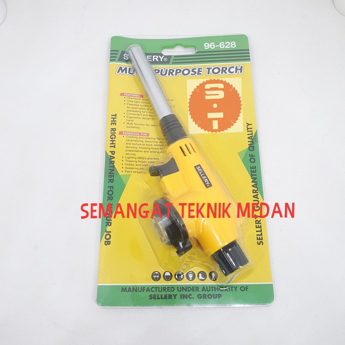 Jual PORTABLE GAS BLOW LAMP TORCH FLAME GUN ALAT KOMPOR HEAVY DUTY ...