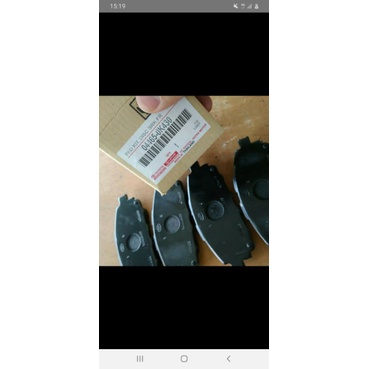 Jual brake pad innova reborn new 2016 2017 innova rem depan | Shopee ...
