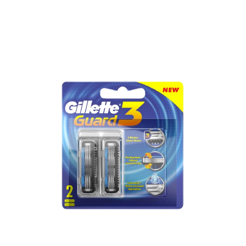 Jual Gillette Guard 3 Cart 2 x 100 gr | Shopee Indonesia