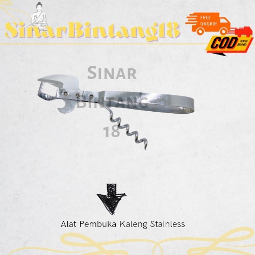 Jual Alat Pembuka Kaleng Stainless | Shopee Indonesia