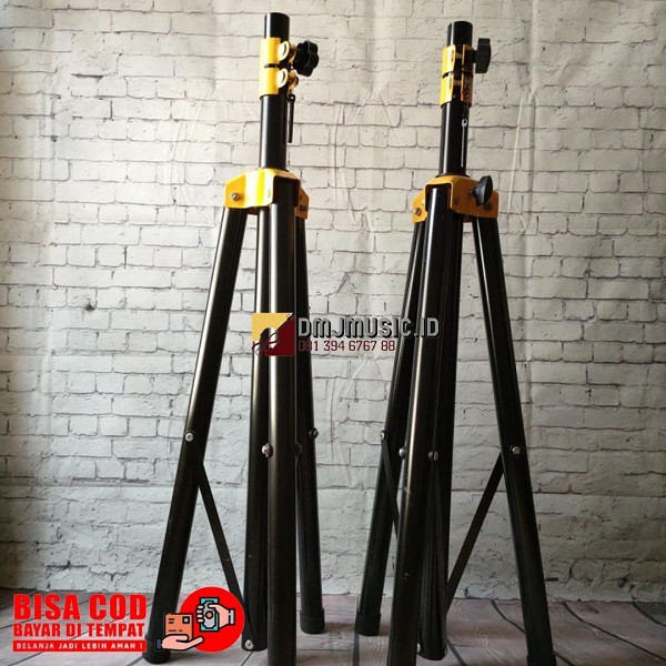 Jual Stand speaker meeting / tripod speaker meeting / kaki speaker besi | Shopee Indonesia