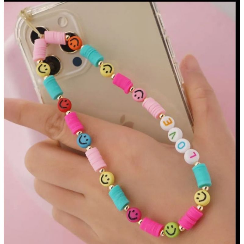 Jual Gantungan hp phone strap phone charm polymer ala korea | Phone ...