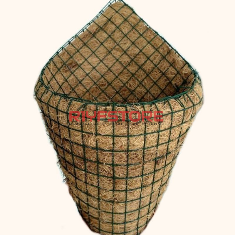 Jual Pot Serabut Kelapa Tempel Dinding | Shopee Indonesia