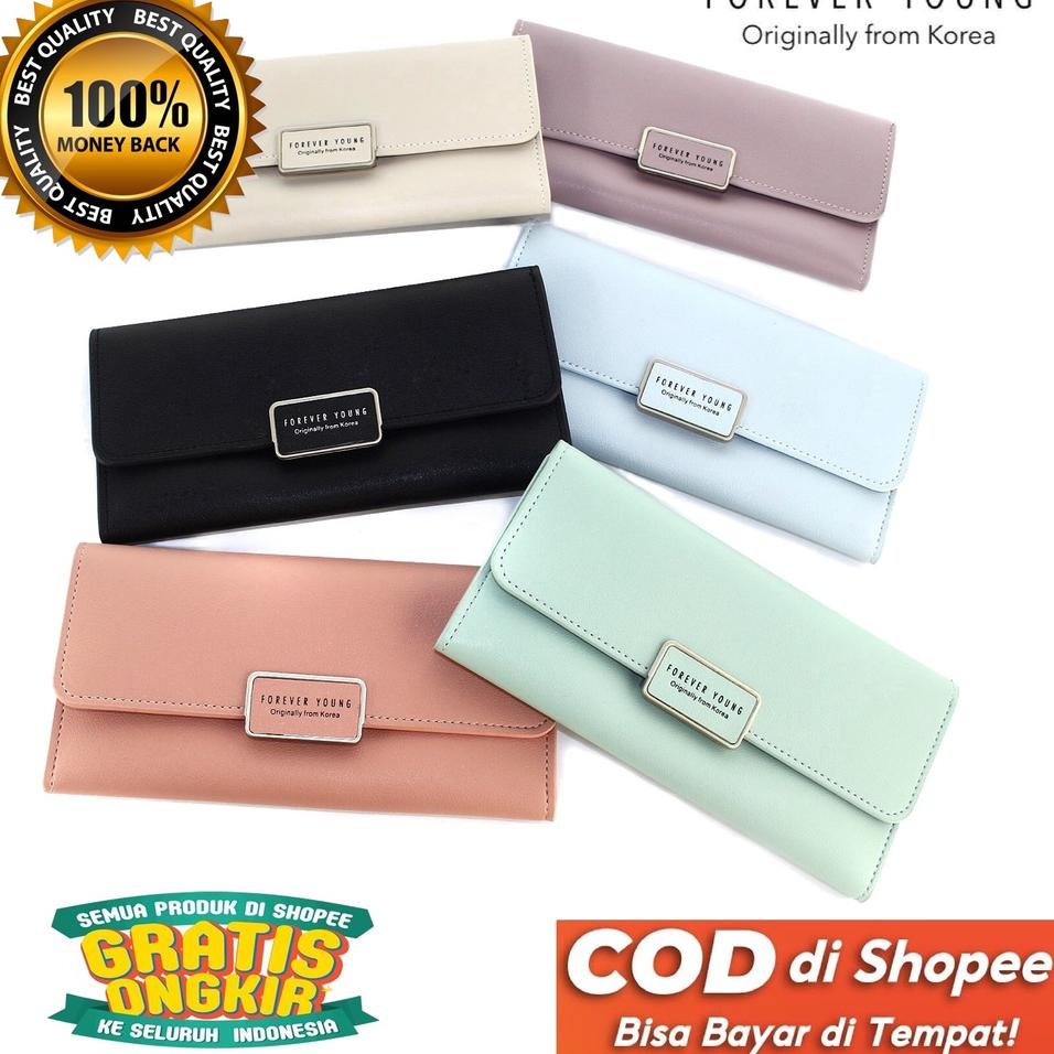 Jual [PRODUK H9PP0] TOKOKOE - Dompet Wanita Cantik Model Panjang Korea ...