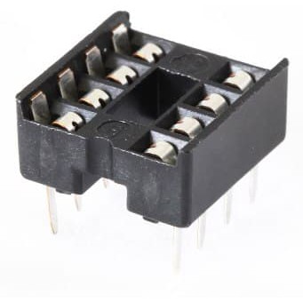 Jual IC SOCKET / socket IC 8 Pin DIL Taiwan | Shopee Indonesia