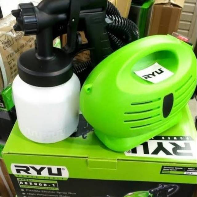 Jual Spray Gun Electric / RYU RSE 800-1 | Shopee Indonesia