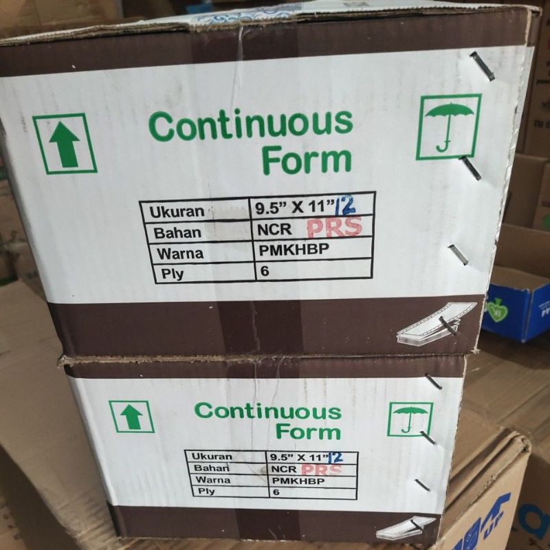 Jual Kertas Continous Form 6 ply bagi 2 | Shopee Indonesia