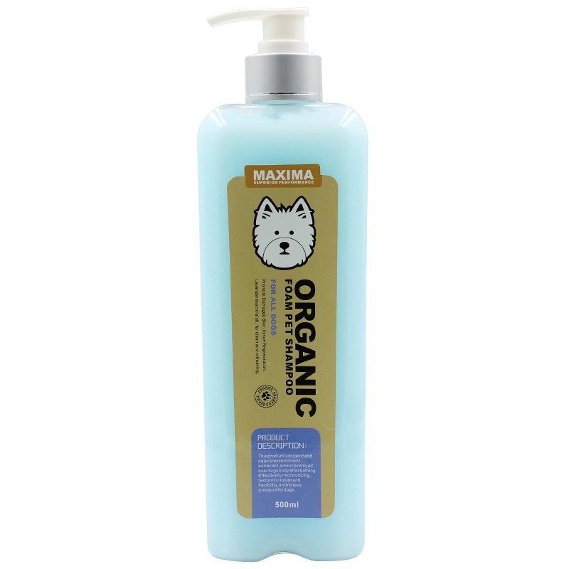 Jual MAXIMA Organic foam pet shampoo - Shampoo Anjing | Shopee Indonesia