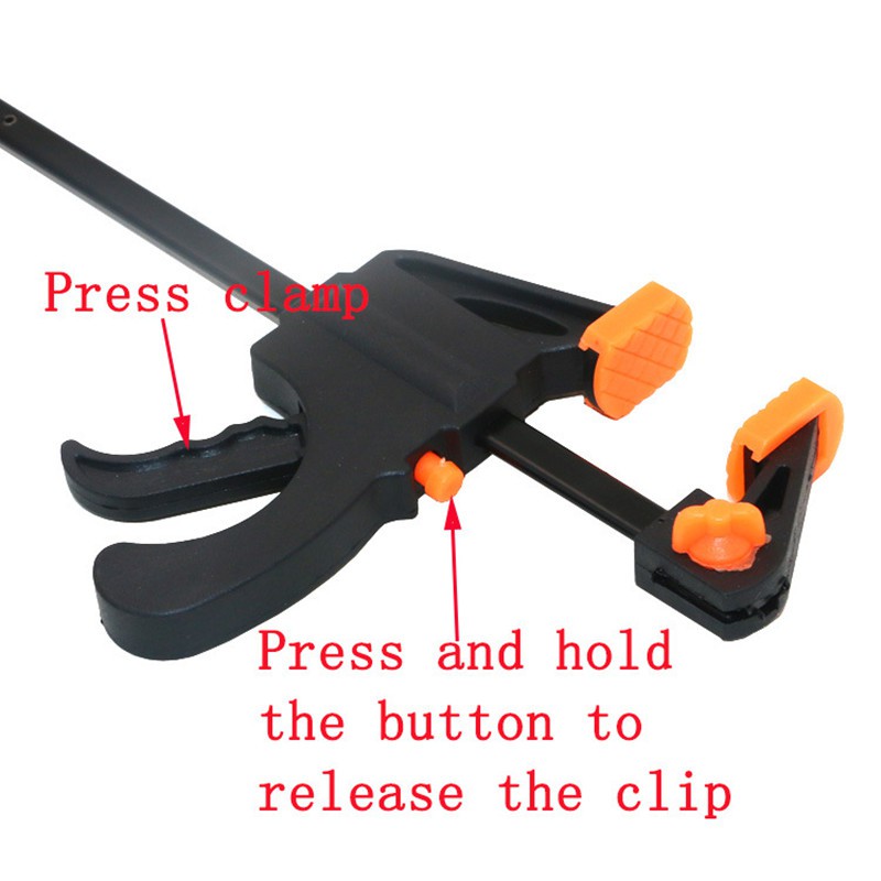 Jual Klamp Penjepit F Clamp Catok Capit Kayu Quick Release Fast ...