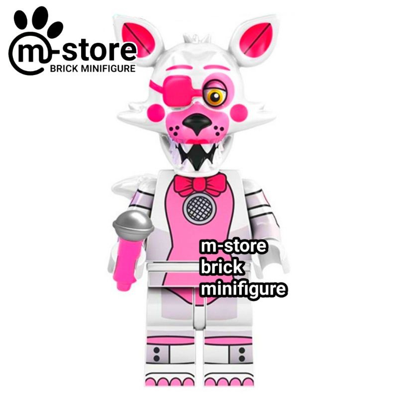 Jual lego five nights at freddy's fnaf funtime foxy minifigure | Shopee ...