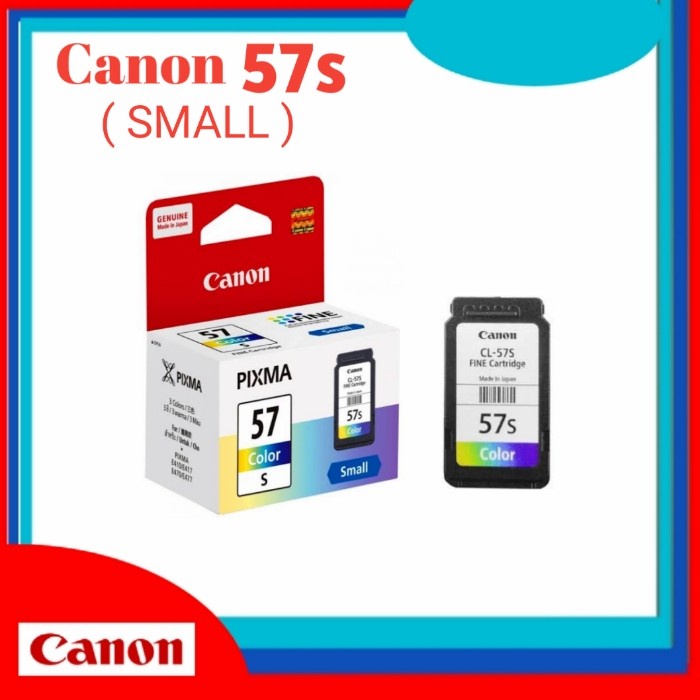 Jual CARTRIDGE CANON CL 57S ( SMALL ) COLOR JAMIN ORIGINAL 100% 57SMALL ...