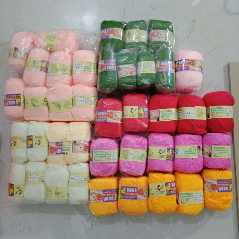 Jual Paket Benang Rajut | Shopee Indonesia