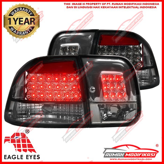 Jual STOP LAMP - HONDA CIVIC FERIO 1996-1998 - EAGLEEYES - LED - SMOKE ...