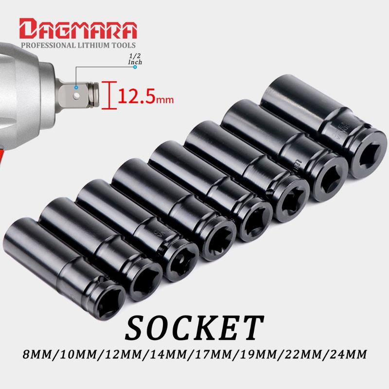 Jual Kunci sock socket impact Dagmara PROFESSIONAL TOOLS 1/2" Drive ...