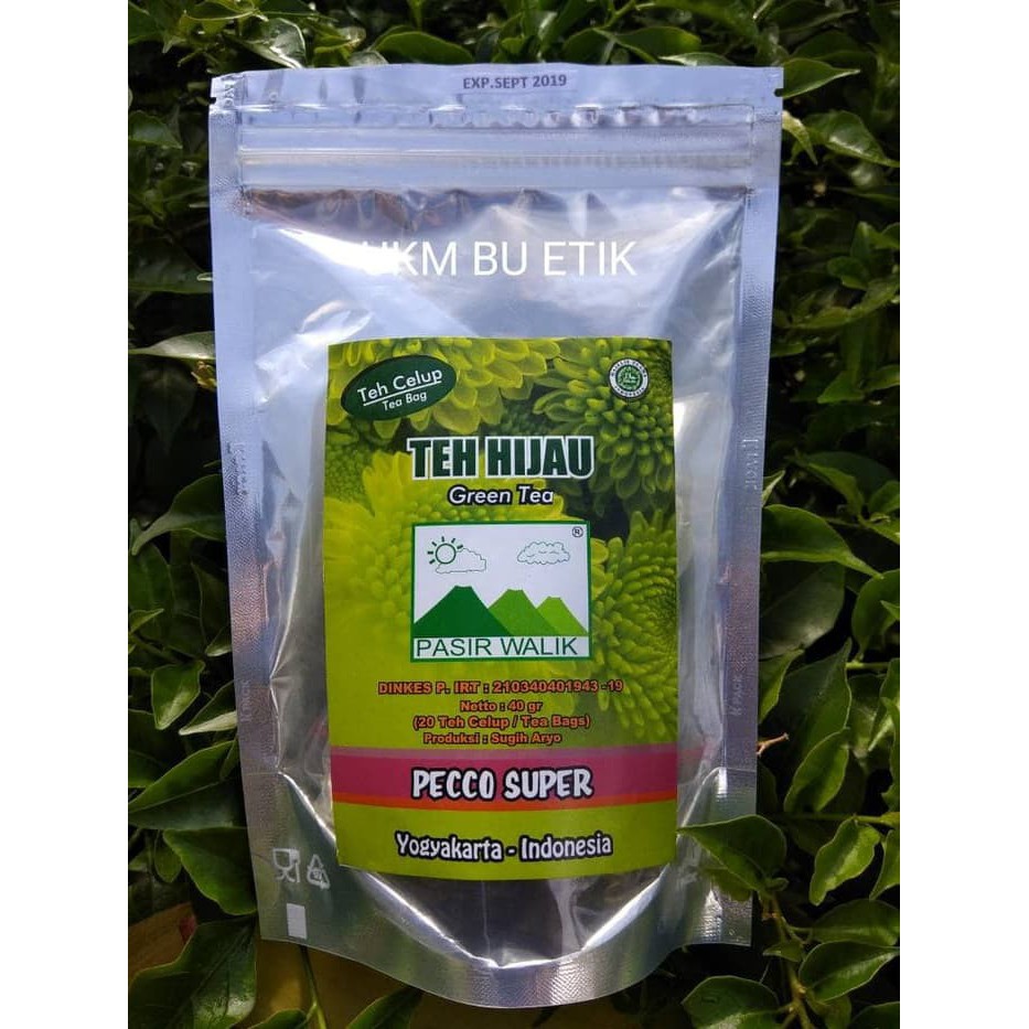 Jual Teh Hijau Pecco +2 Versi Celup Asli Alami Minuman Tradisional ...