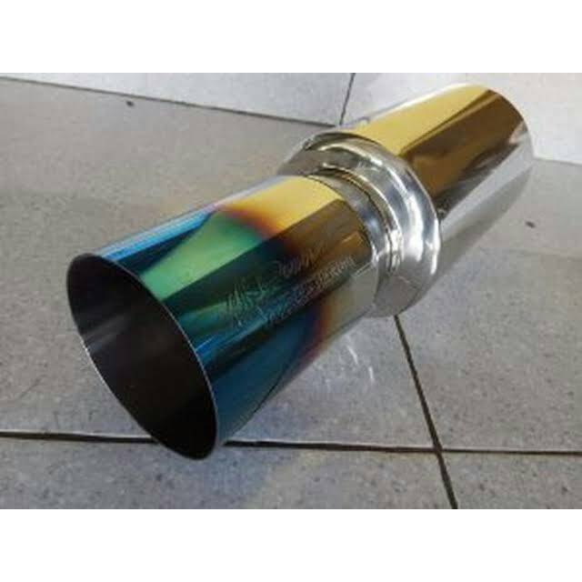 Jual Knalpot mobil HKS biru suara empuk,ngebas padat dan gahar | Shopee ...
