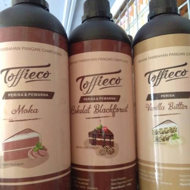 Jual TOFFIECO MOCCA,PANDAN,VANILLA,RHUM BAKAR,PANDAN WANGI 1KG | Shopee ...