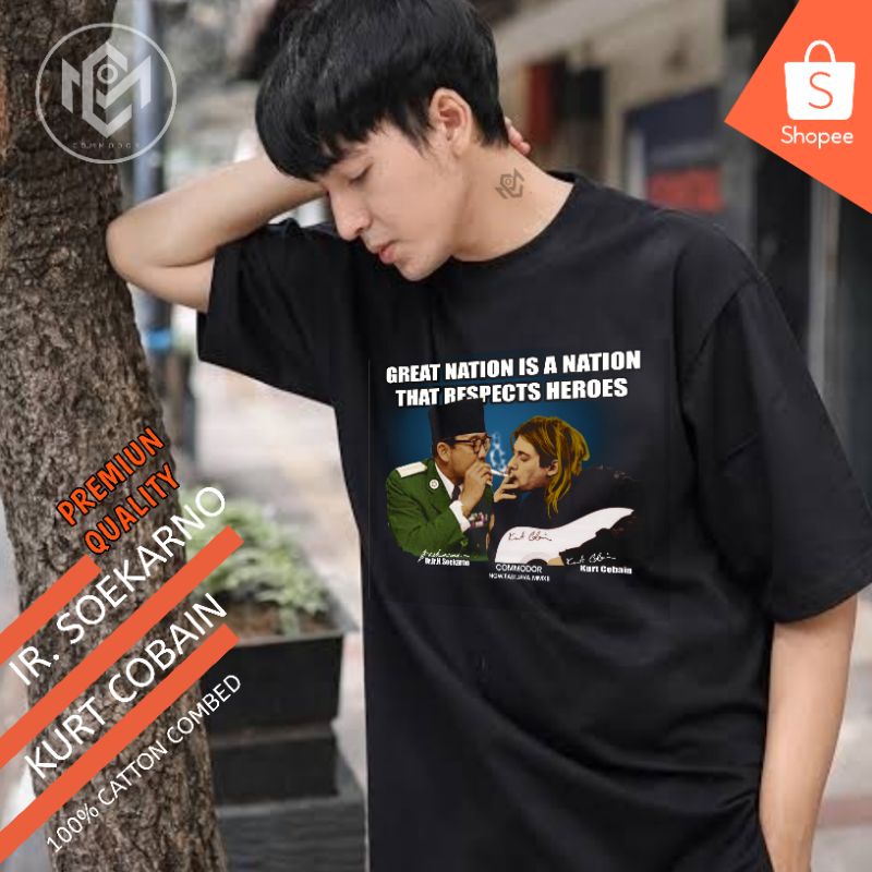 Jual KAOS SOEKARNO X KURT COBAIN NIRVANA | KAOS OVER SIZE | KAOS ... Jual KAOS SOEKARNO X KURT COBAIN NIRVANA | KAOS OVER SIZE | KAOS ...