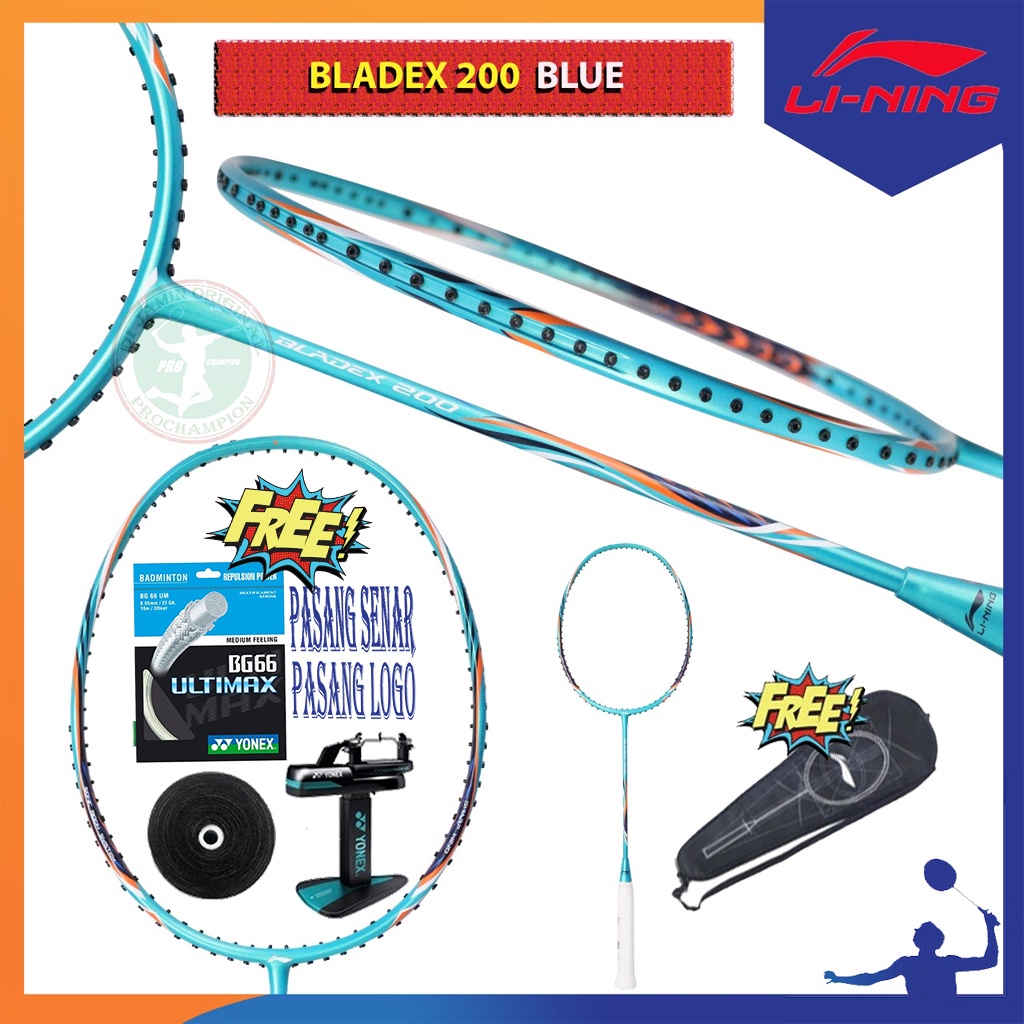 Jual LINING Blade X 200 Raket Badminton Original | Shopee Indonesia