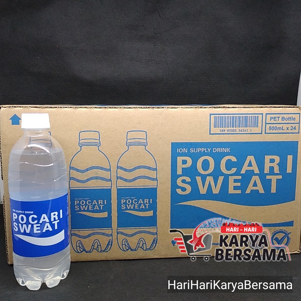 Jual POCARI SWEAT BOTOL ISI 24'S X 500ML - PER CARTON | Shopee Indonesia