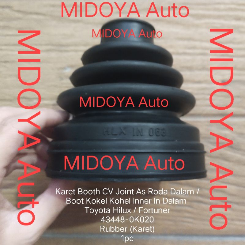 Jual Karet Booth CV Joint As Roda Dalam Boot Kokel Kohel Inner Toyota Hilux Fortuner 1pc ...