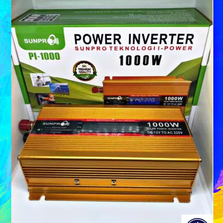 Jual POWER INVERTER 1000W MERK SUNPRO / POWER INVERTER SUNPRO 1000W ...