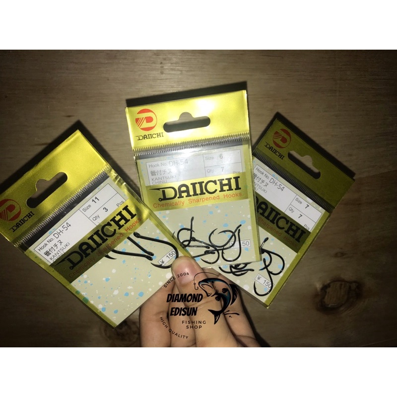 Jual KAIL DAICHI DH 54 HITAM BERLOBANG | Shopee Indonesia