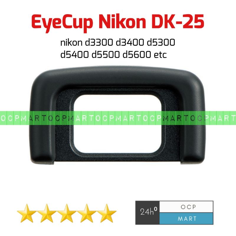 Jual EyeCup Nikon DK-25 Eyepiece ViewFinder DK25 eye cup piece D3300 ...