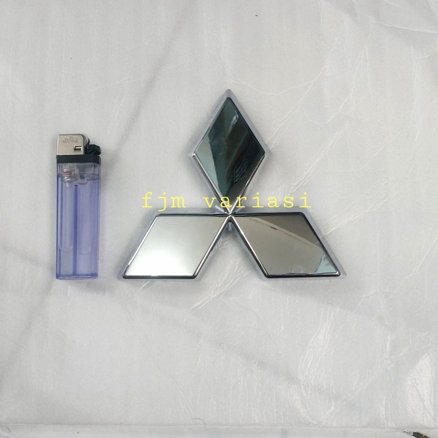 Jual EMBLEM LOGO LAMBANG MITSUBISHI TRITON STRADA L300 L200 BELAKANG ...