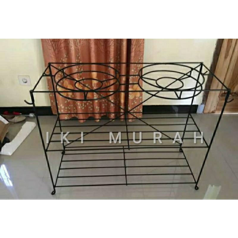 Jual RAK WAJAN KITCHEN SET SERBAGUNA BESI TERMURAH /RAK PANCI RAK ...