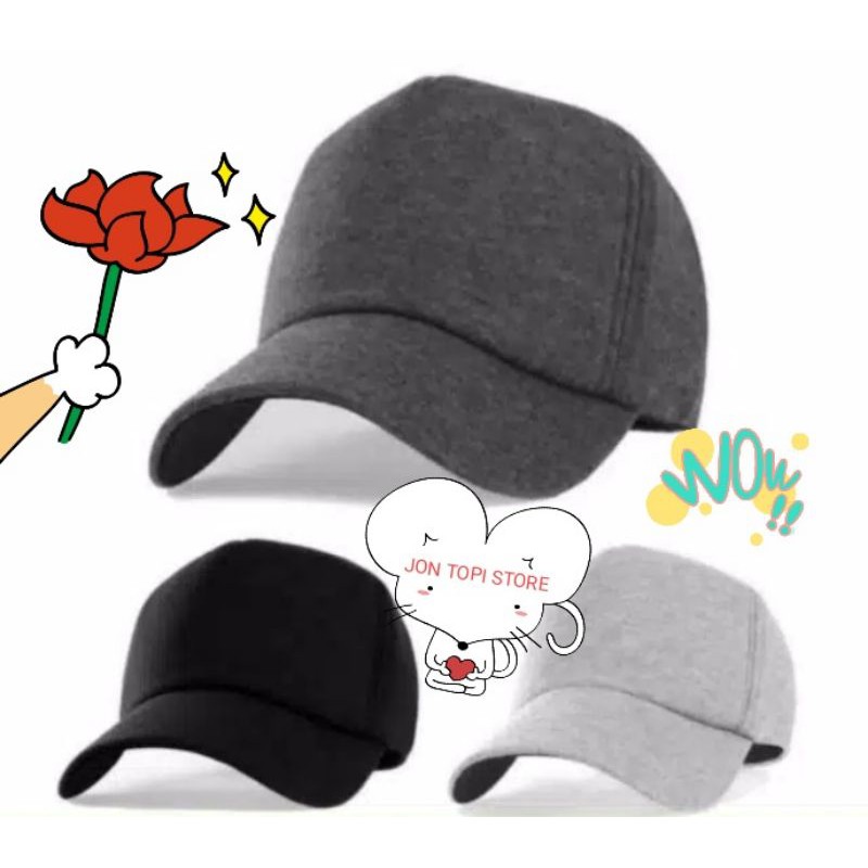 Jual TOPI POLOS KARET FULL STYLE bil up Pria | Shopee Indonesia