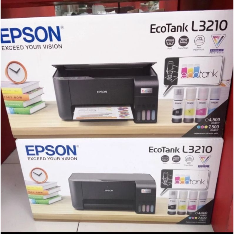 Jual Printer EPSON Eco Tank L3210 A4 All in one ink tank printer ...