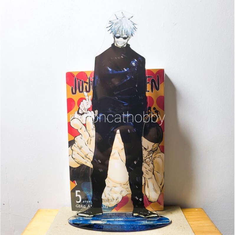 Jual Jujutsu Kaisen Gojo Satoru Acrylic MEGA Figure Gojo Satoru Acrylic ...