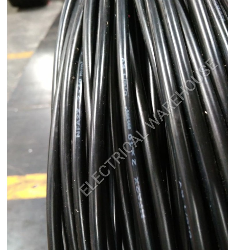 Jual Kabel PLN TIC SR twisted NFA2X 2x10mm2 (2x10mm 2x10 mm 2 x 10 ...