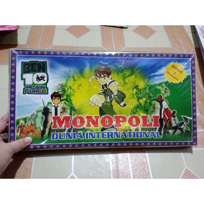 Jual Mainan monopoli karakter ben 10/ permainan monopoli. | Shopee ...