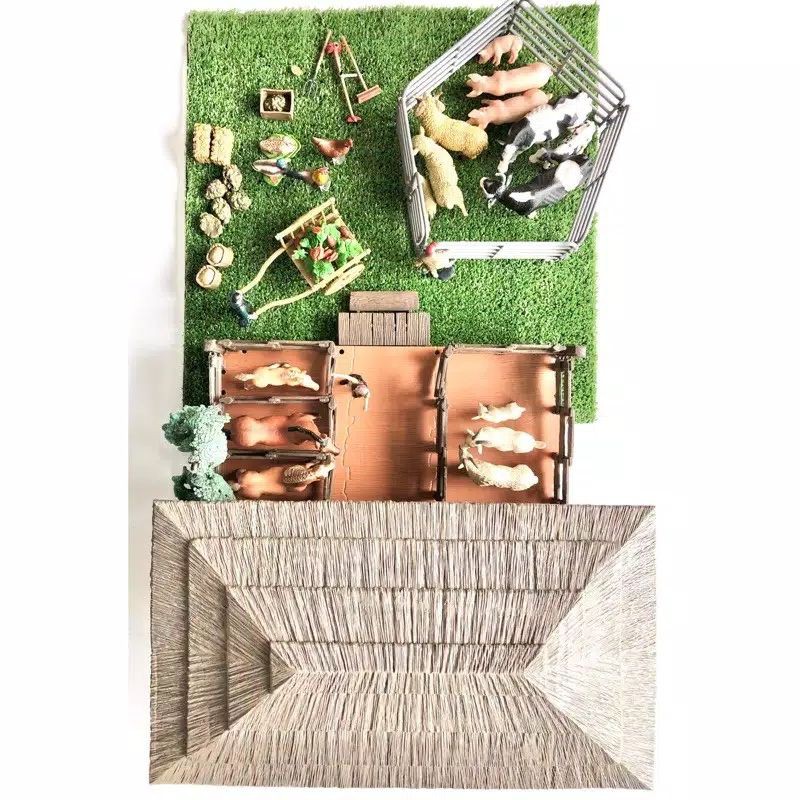 Jual Farm House Animals Set (include figurines) | Shopee Indonesia