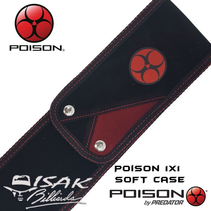 Jual Poison Soft Cue Case - 1x1 Tas Stick 1B1S Billiard Biliar Stik ...