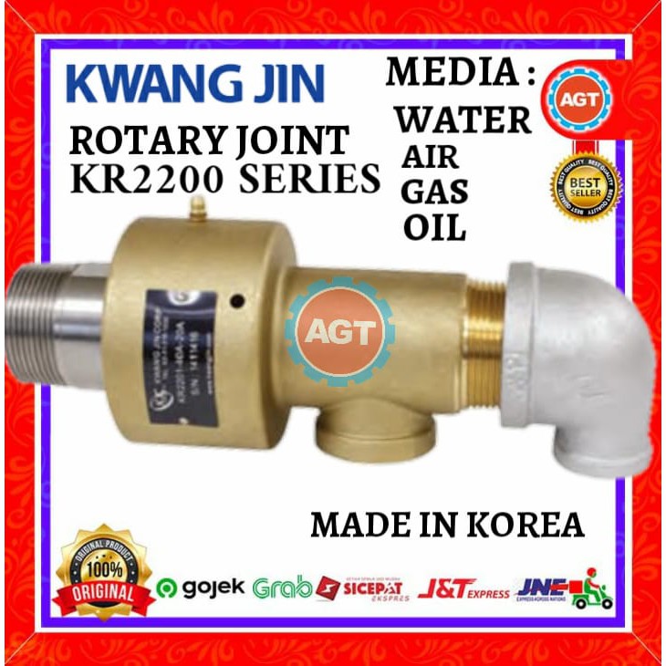 Jual KR2200 - 25A 1 INCH ROTARY JOINT KWANGJIN L/R MADE IN KOREA | Shopee Indonesia