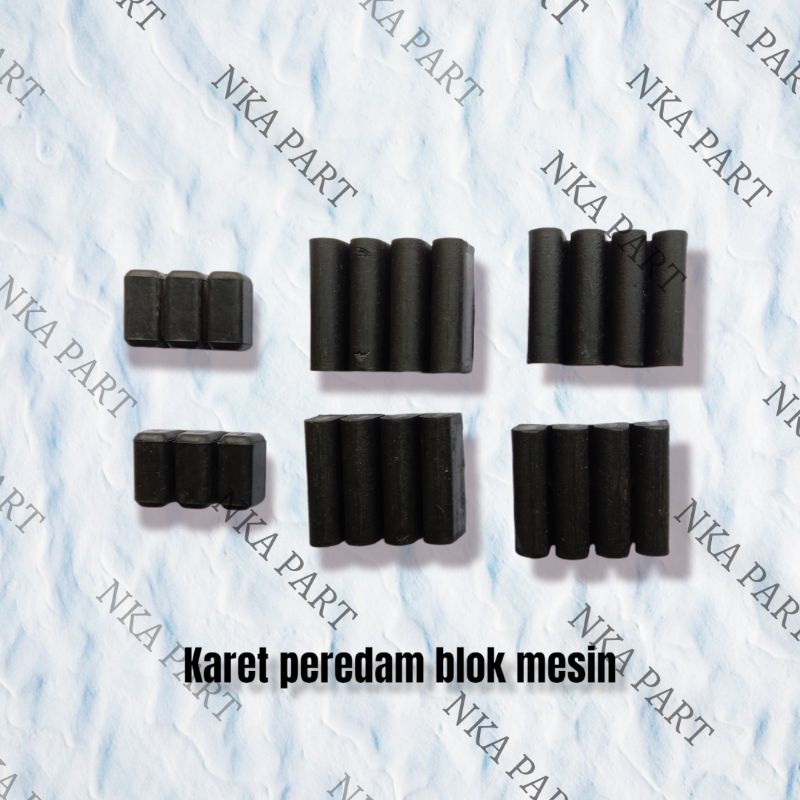 Jual KARET PEREDAM BLOK SEHER KARET HARMONIKA RXKING NEW 6 PCS TERMURAH ...