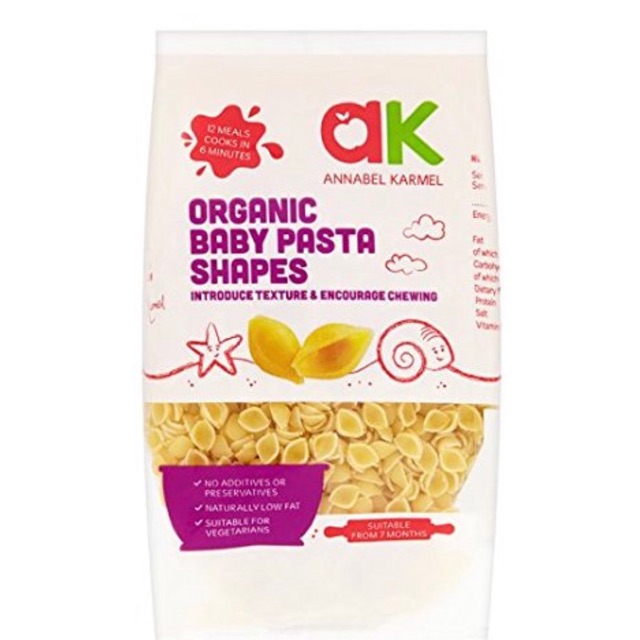 Jual Annabel Karmel Baby Pasta ( Shells ) 250gram | Shopee Indonesia